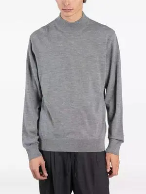BALLANTYNE High-neck Sweater - Grey