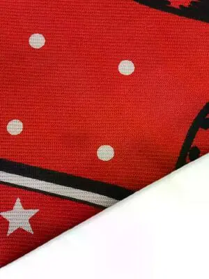 Hermès 2000 Les Leopards Twilly Scarf - Red