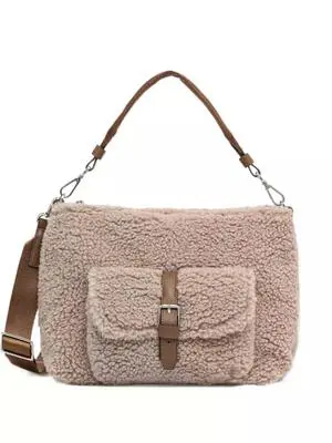 Marc O'polo Small Caren Teddy Shoulder Bag - Neutrals