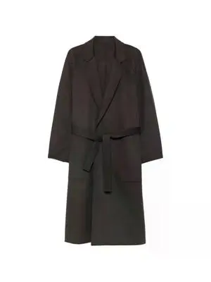 SSSTEIN W/ca Belted Raglan-sleeve Coat - Grey