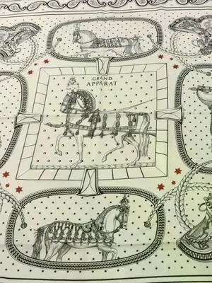 Hermès 2020 Grand Apparat Bandana Scarf