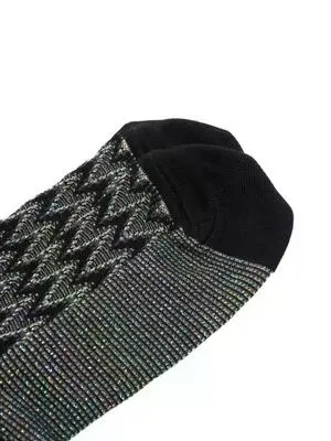 Missoni Zigzag-knit Socks