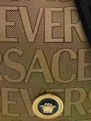 Versace Medusa Logo-pattern Crossbody Bag