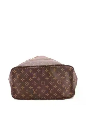 LOUIS VUITTON Neverfull Nm Monogram Canvas Mm Tote Bag - Brown