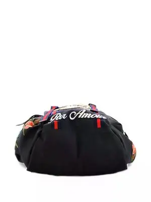 Gucci Techpack Embroidered Techno Canvas Backpack