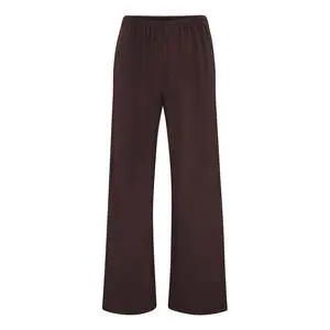 SKIMS Long Sleeve And Pant Pajama Set | Deep Neutral | | Velour