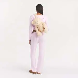 SKIMS Stuffed Bear Crossbody Bag | Light Neutral | Accessories