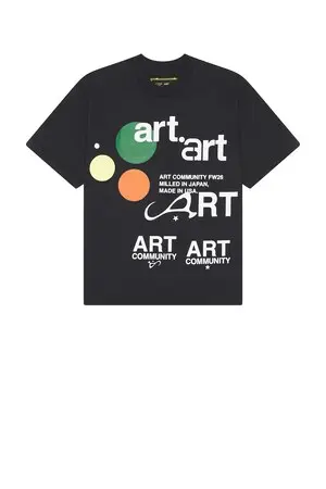 ART COMMUNITY Community Tee - Black