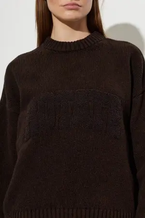 ROTATE BY BIRGER CHRISTENSEN Wool Sweater With Logo
