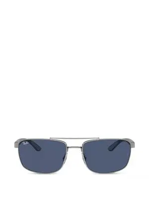 Ray-ban Double-bridge Rectangle-frame Sunglasses