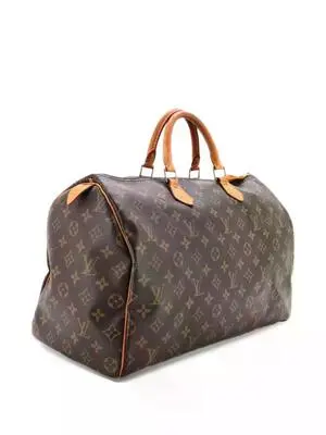 LOUIS VUITTON Speedy Handbag Monogram Canvas 40 Satchel