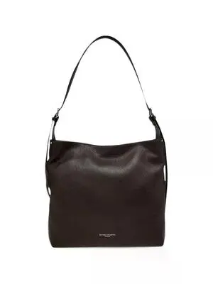 GIANNI CHIARINI Barbara Grained Leather Shoulder Bag