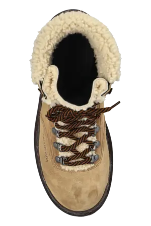 Balenciaga Vintage’-effect Suede Ankle Boots