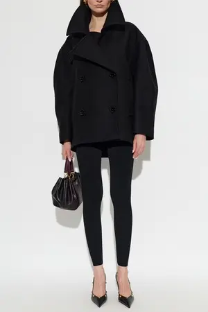 Balenciaga Double-breasted Wool Coat