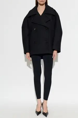 Balenciaga Double-breasted Wool Coat