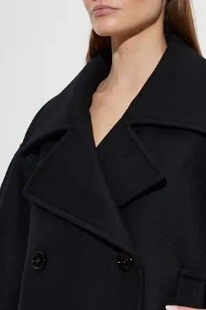 Balenciaga Double-breasted Wool Coat
