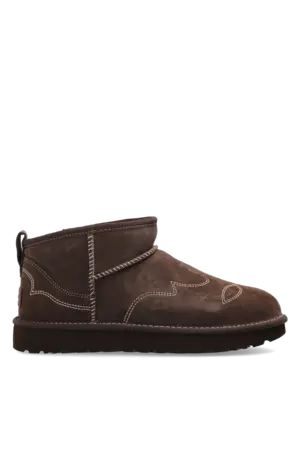 UGG Classic Ultra Mini Western Snow Boots - Brown