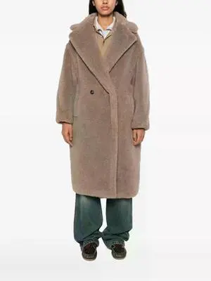 Max Mara Teddy Bear Icon Double-breasted Coat