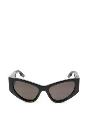 Balenciaga Led Frame Cat-eye Sunglasses - Black