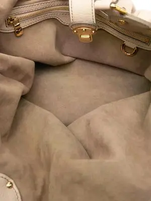 LOUIS VUITTON 2012 Monogram Mahina L Hobo Bag