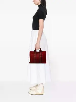 Hermès 1990-2010 Canvas Fourre Tout Pm Tote Bag