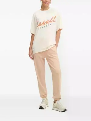 CASALL Logo-print Drop-shoulder T-shirt