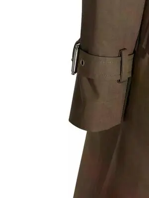 Fendi Mackintosh Fabric Trench Coat