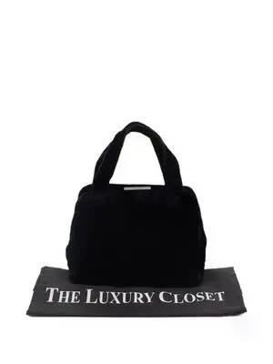 Prada Velvet Top-handle Tote Bag