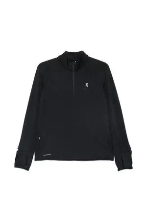 On Climate Quarter-zip Sweater - Black