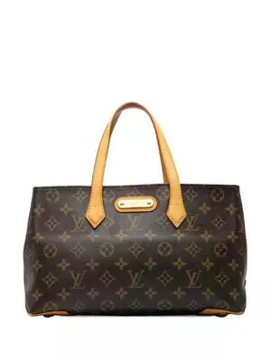 LOUIS VUITTON 2011 Monogram Wilshire Pm Handbag - Brown
