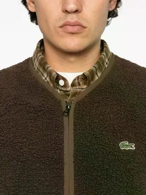 Lacoste Fleece-texture Gilet