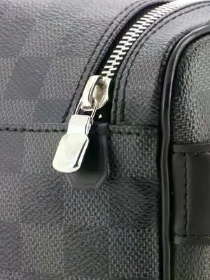 LOUIS VUITTON Dopp Kit Toiletry Damier Graphite Pouch