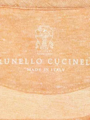 Brunello Cucinelli Printed Jersey T-shirt