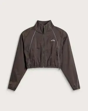 Nike Skims Crunchy Nylon Cropped Jacket - Boulder