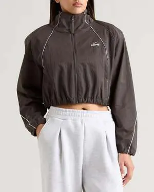 Nike Skims Crunchy Nylon Cropped Jacket