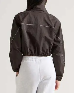 Nike Skims Crunchy Nylon Cropped Jacket