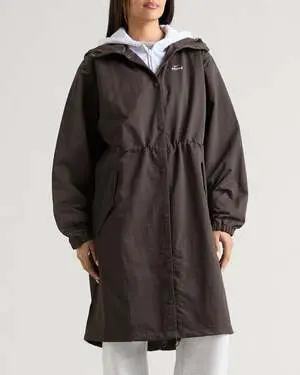 Nike Skims Crunchy Nylon Hooded Parka Jacket