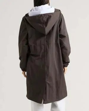 Nike Skims Crunchy Nylon Hooded Parka Jacket