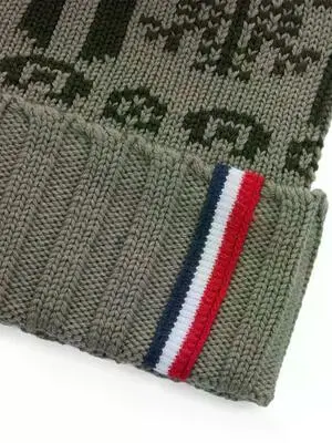 Rossignol Pom-pom Intarsia-knit Beanie Hat