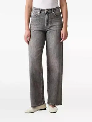 Marc O'polo Tomma Wide-leg Jeans - Grey