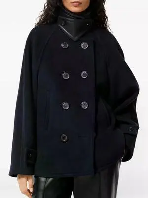 Burberry Wool Blend Pea Coat