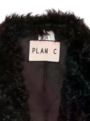 Plan C Curly Shearling Scarf