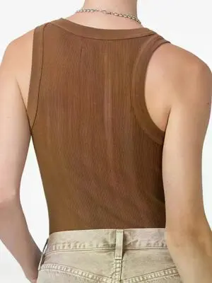 Citizens Of Humanity Ribbed Tank Top - Brown