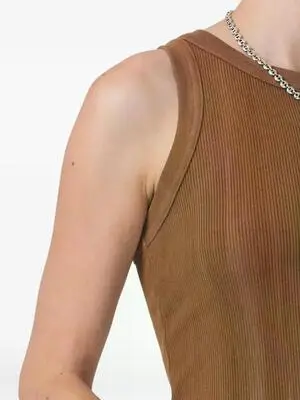 Citizens Of Humanity Ribbed Tank Top - Brown