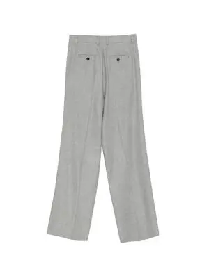 MANUEL RITZ Double-pleated Twill Trousers