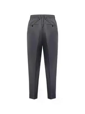 BE ABLE Dominique Pleated Trousers - Grey