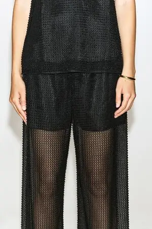 Cos Beaded Knitted Pants