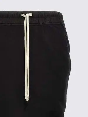 Rick Owens Cotton High-waisted Long Pencil Skirt With Drawstring