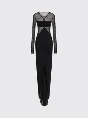 Rick Owens Long-sleeved Stretch-jersey Long Evening Gown