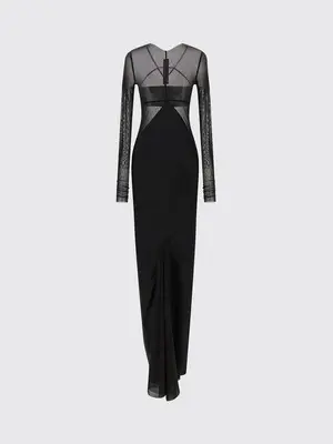 Rick Owens Long-sleeved Stretch-jersey Long Evening Gown